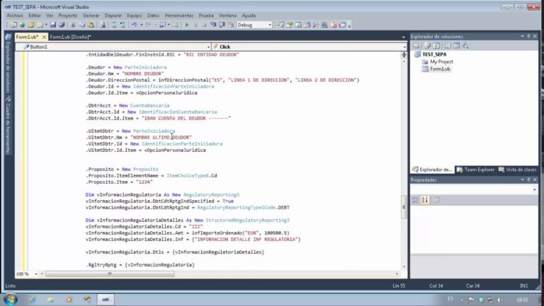 Ejemplo Fichero Norma 34 Sepa Xml - Derecho Bancario, Financiero y ...
